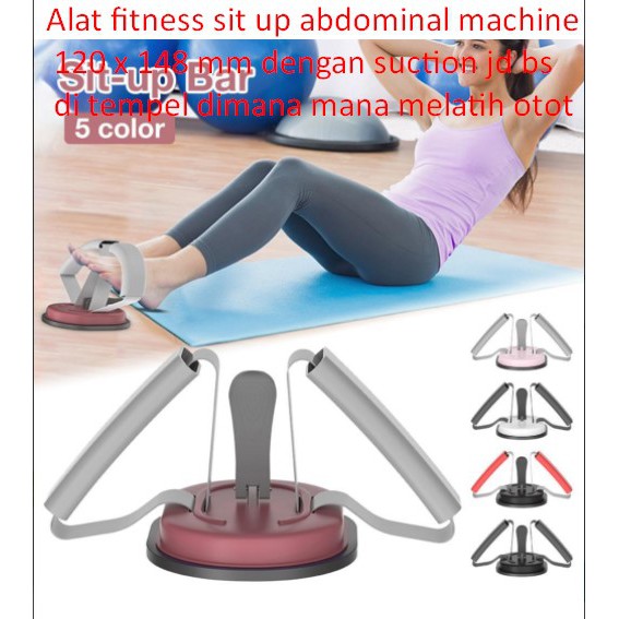 Jual Alat fitness sit up abdominal machine 120 x 148 mm dengan suction ...