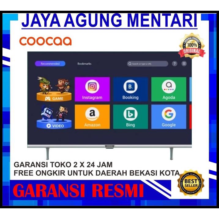 Jual Tv Led Coocaa 32S3U Bezel-Less Smart Tv Digital 32 Inch / 32 S3U ...