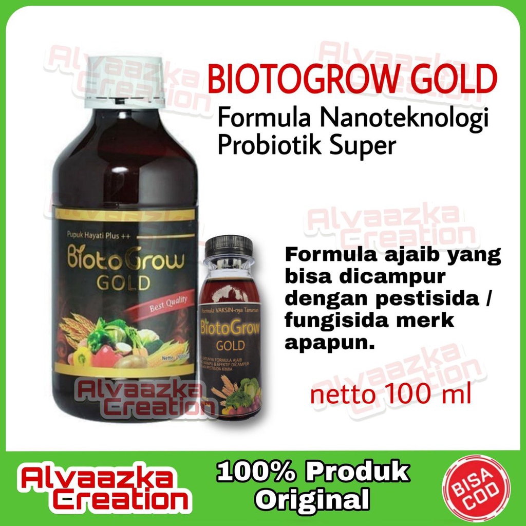 Jual BiotoGROW Pupuk Probiotik Organik Multiguna dengan Plus Bakteri ...