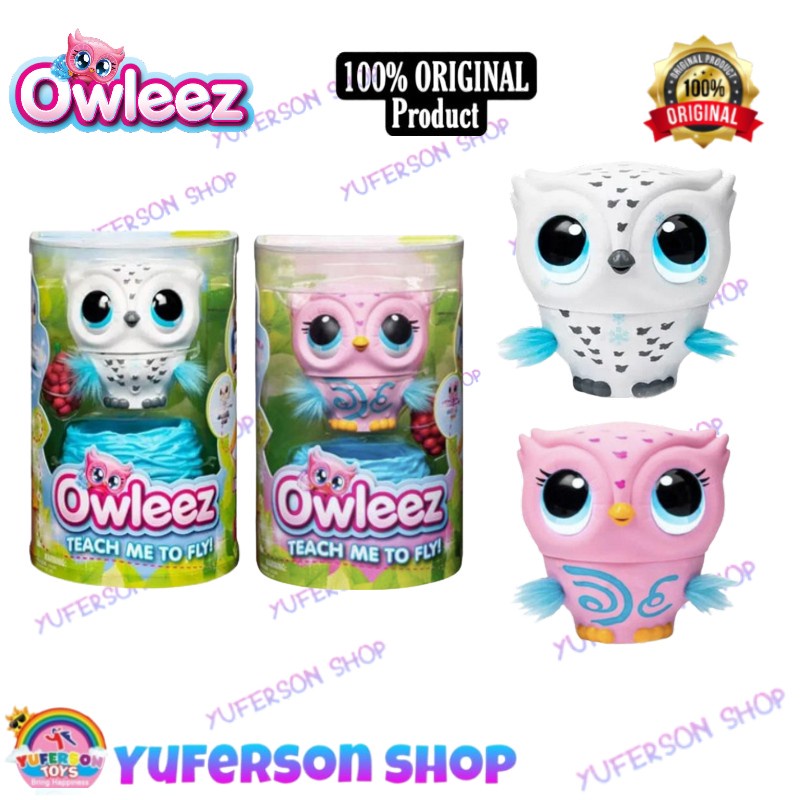 Jual Owleez Doll Boneka Flying Baby Owl Interactive toy Teach Me to Fly ...
