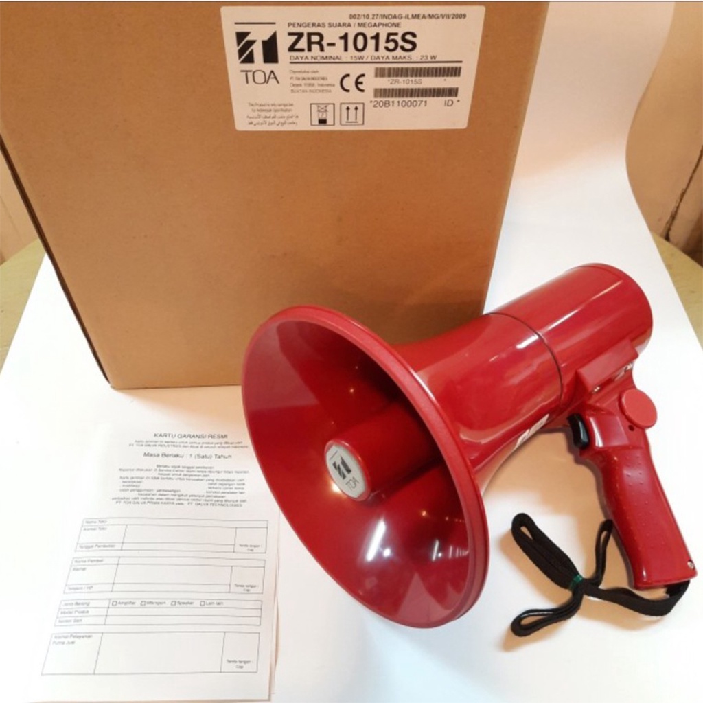 Jual Megaphone TOA ZR-1015S TOA ZR 1015S ZR 1510 Sirene 15 Watt ...