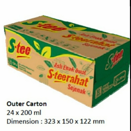 Jual S-tee Minuman Teh Kotak Stee 200ml | Shopee Indonesia