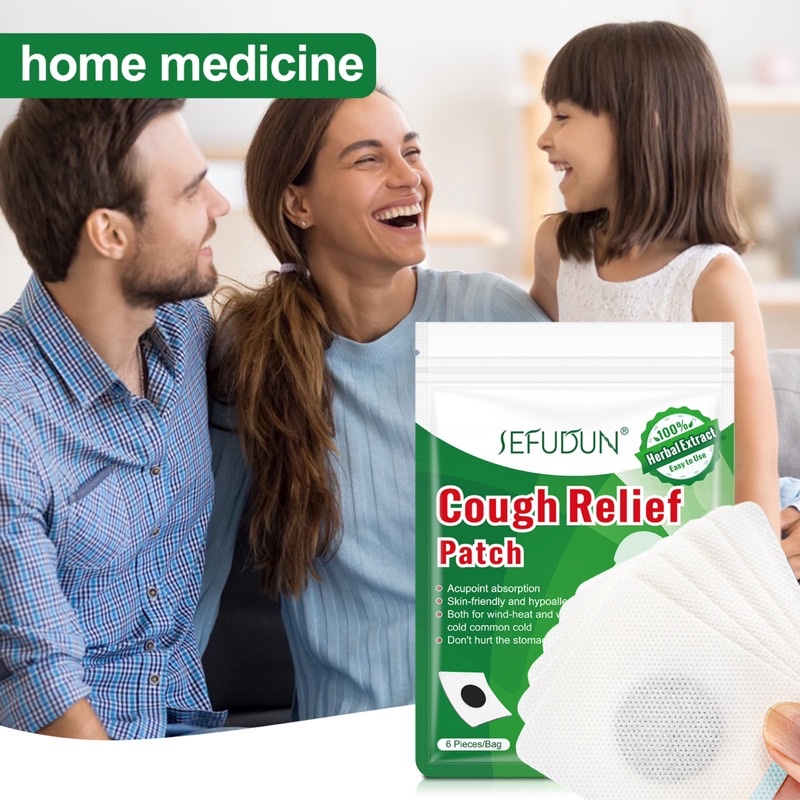 Jual [READY] SEFUDUN koyo batuk Cough Relief patch 6pcs/Bag , obat ...
