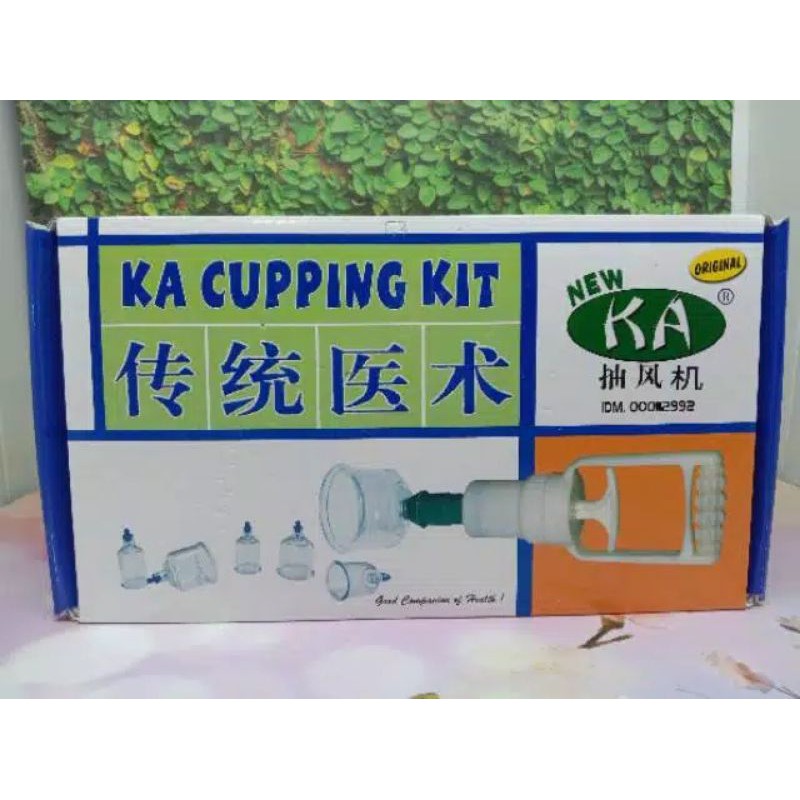 Jual COD Original Kop Angin KA CUPPING KIT 6 Tabung Alat Kesehat Masuk ...