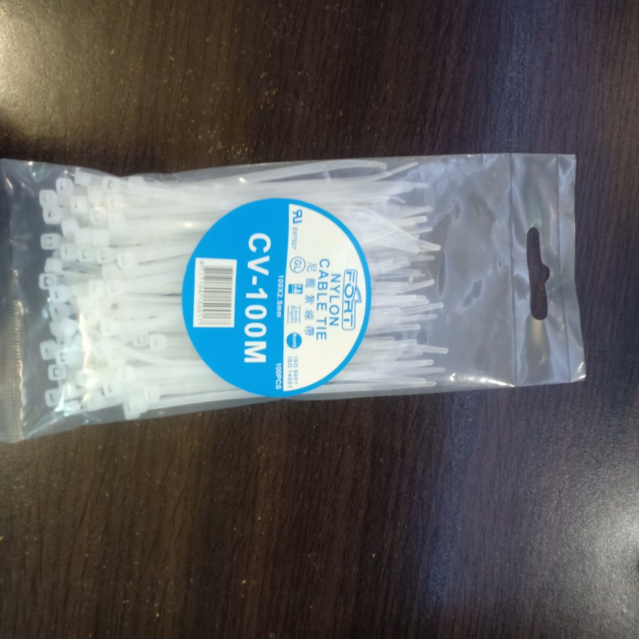 Jual KABEL TIES FORT CV-100 (1 PACK ISI 100 PCS) | Shopee Indonesia