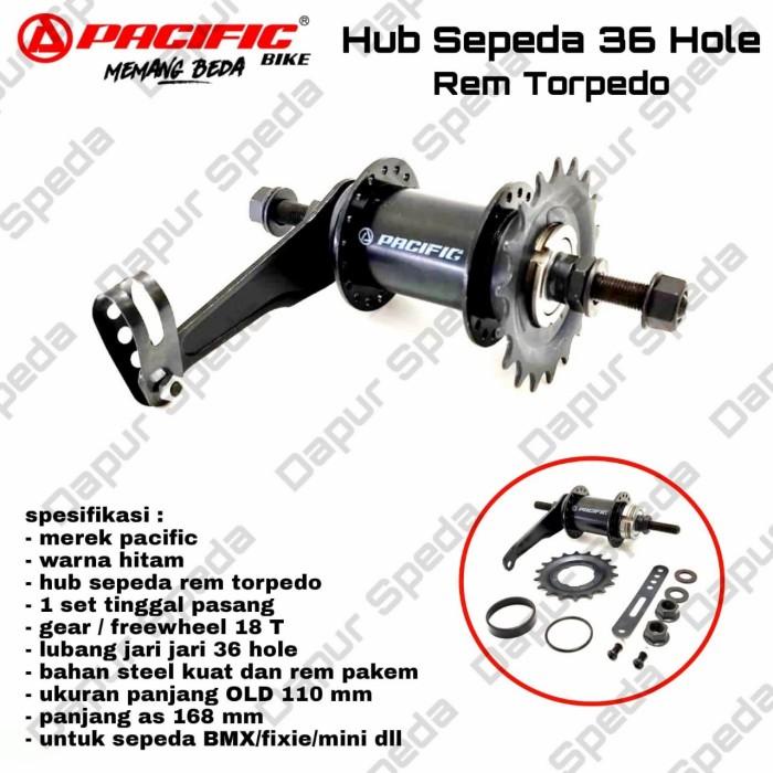 Jual Girse | Hub Rem Torpedo Sepeda Bmx Fixie 36 Hole Gear Gir 18 T ...
