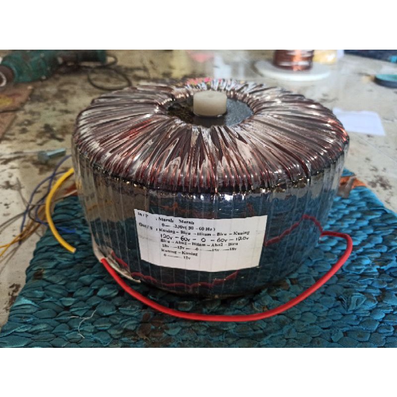 Jual trafo toroid donat 5kva murni - spesifikasi balap | Shopee Indonesia