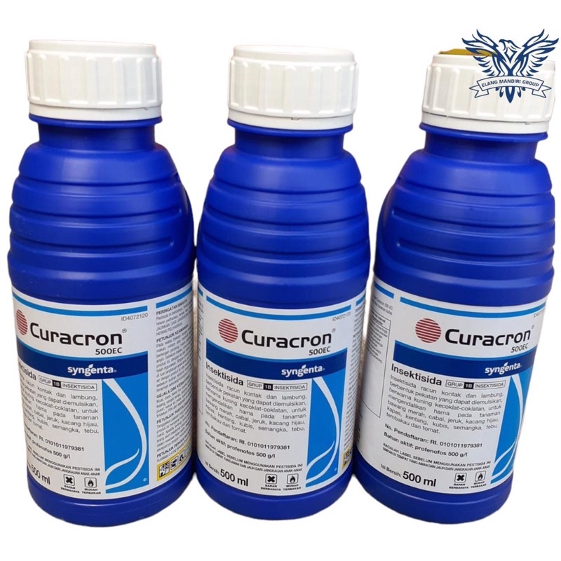 Jual INSEKTISIDA CURACRON CURACORN 500 ml PROFENOFOS 500g/l 100% ...