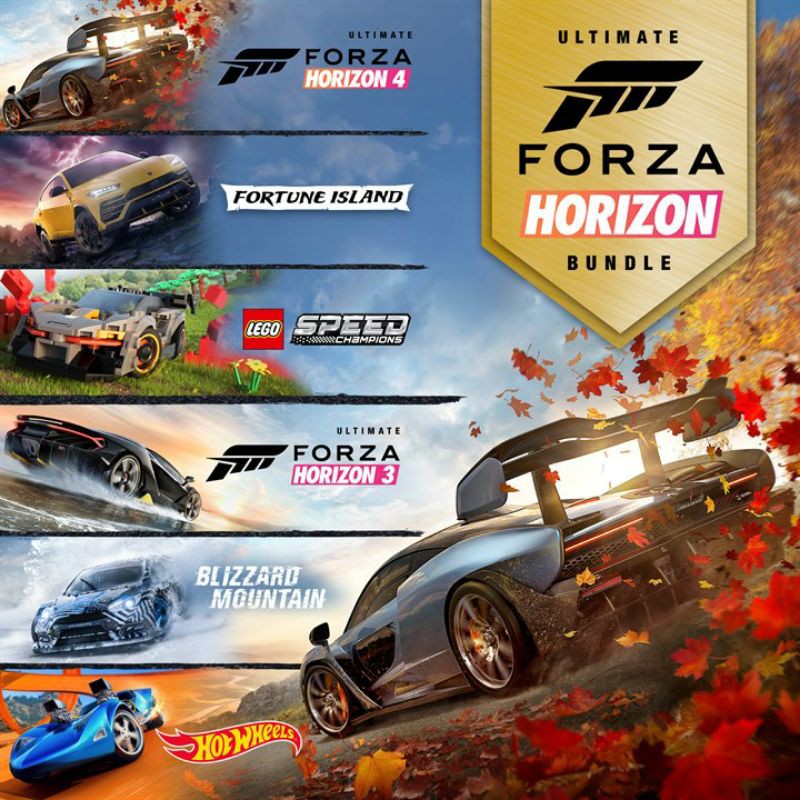 Jual Forza Horizon 4 & 3 Ultimate Editions Bundle for Xbox & PC ...