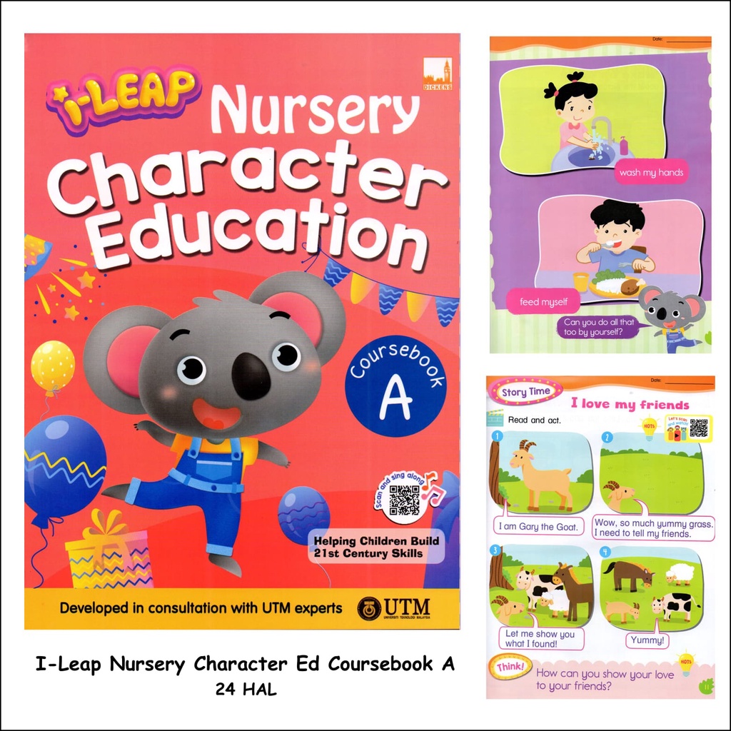 Jual I-LEAP NURSERY CHARACTER EDU COURSEBOOK - ACTIVITYBOOK | Shopee ...