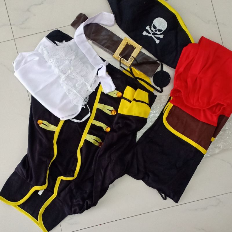 Jual Kostum bajak laut anak import / baju pirate /cosplay pirates ...