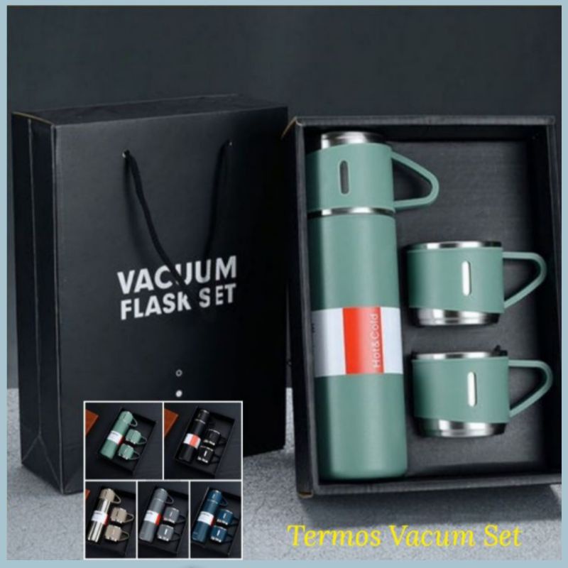 Jual Gift Box Termos Vacuum Awet Panas Atau Dingin/Flasg Gift Set ...