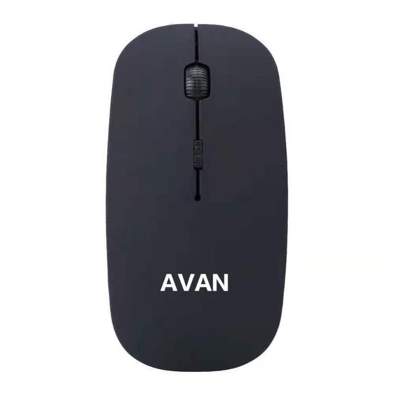 Jual Mouse Wireless Avan v188 + batre (white) | Shopee Indonesia