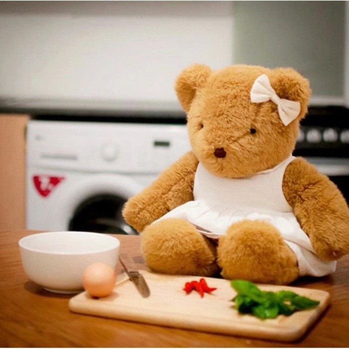 Jual TEDDY HOUSE BONEKA TEDDY BEAR TAMBO BEAR 14 INCH NC059 | Shopee ...