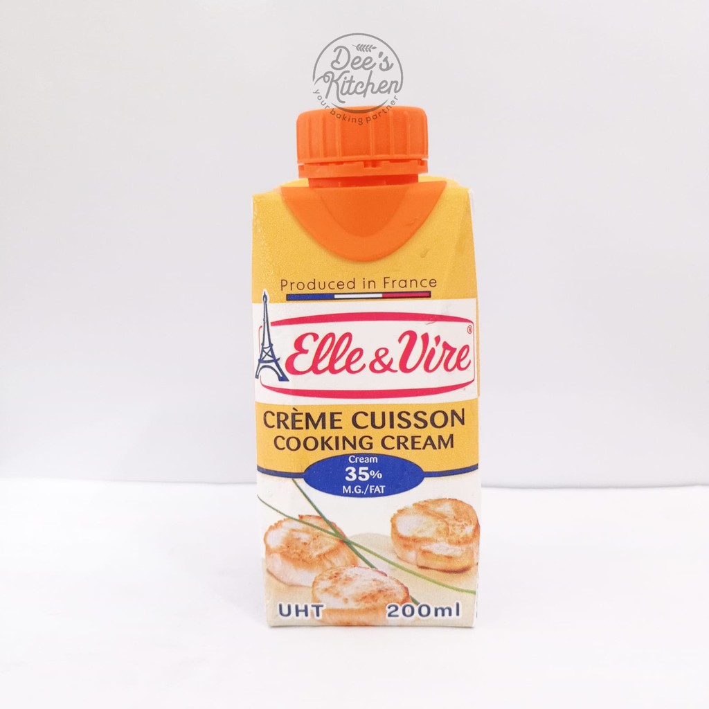 Jual Elle & Vire Cream Special Cooking 35.1% Fat 200 ml | Shopee Indonesia