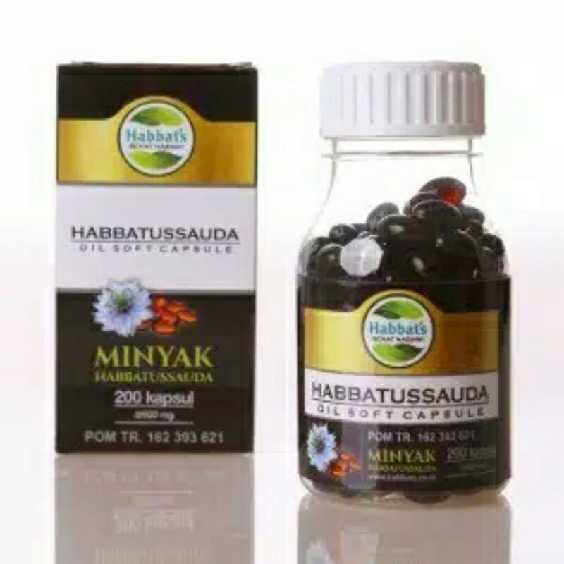 Jual HABBATUSSAUDA SOFT GEL 200 CAPSUL ORIGINAL | Shopee Indonesia