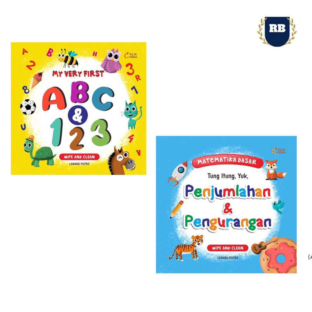 Jual BUKU ANAK MY VERY FIRST ABC & 123 WIPE AND CLEAN | Shopee Indonesia
