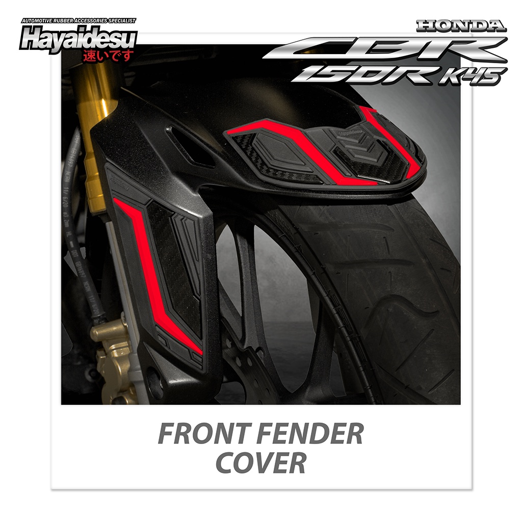 Jual New CBR 150R K45R 2021 Body Protector Front Fender Cover-HAYAIDESU ...