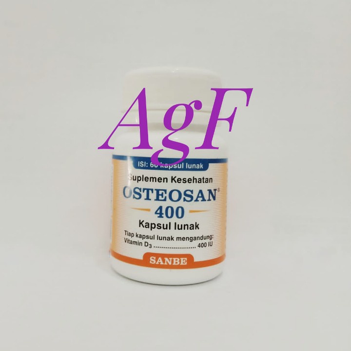 Jual Osteosan 400 Soft Caps isi 60 (Sanbe Farma) | Shopee Indonesia