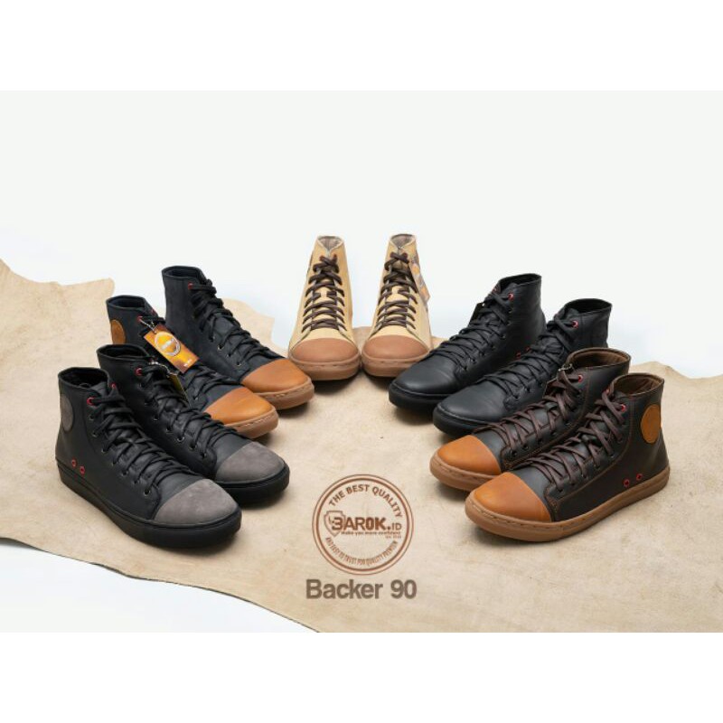 Jual BAROK ID Backer 90 Classic Sepatu Sneakers pria dan wanita Bahan ...