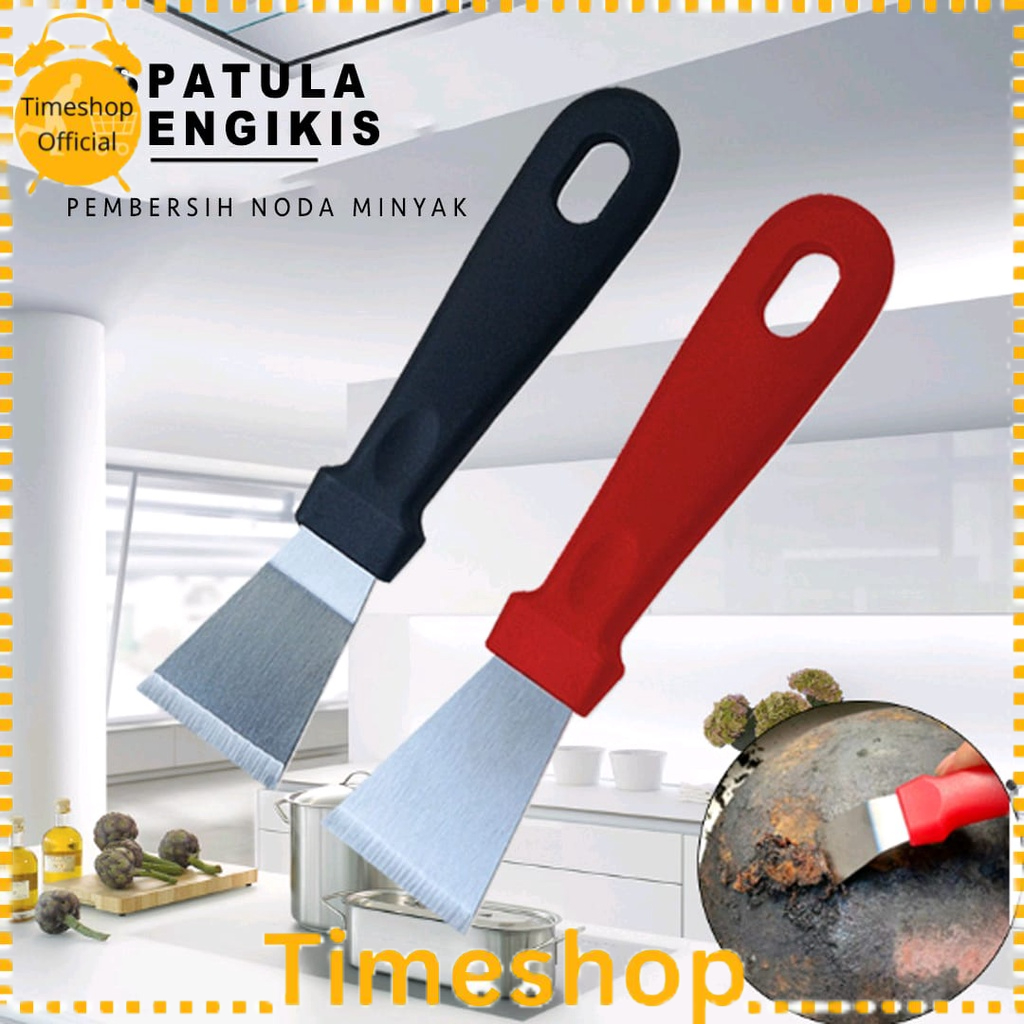 Jual TS Spatula Pengikis Pembersih Noda Minyak Untuk Dapur | Shopee ...