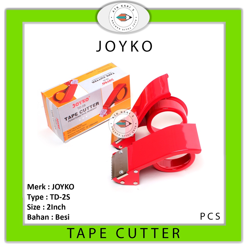 Jual JOYKO - Tape Dispenser TD-2S Pemotong Lakban - PCS | Shopee Indonesia