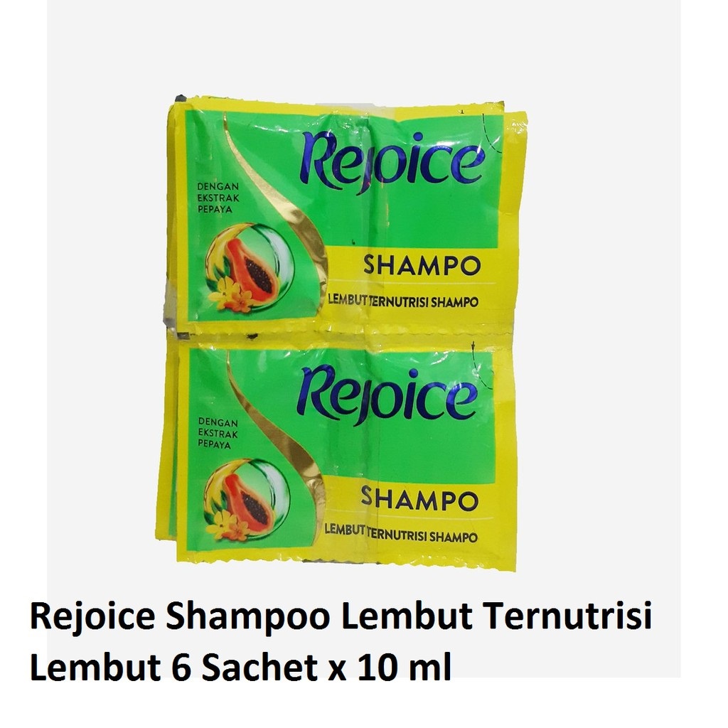 Jual Rejoice Shampoo 6 Sachet x 10 ml All Varian #PPT | Shopee Indonesia