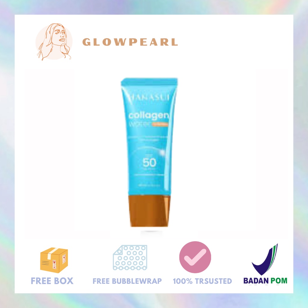 Jual Hanasui Collagen Water Sunscreen SPF 50 PA++++ (GWP) | Shopee ...