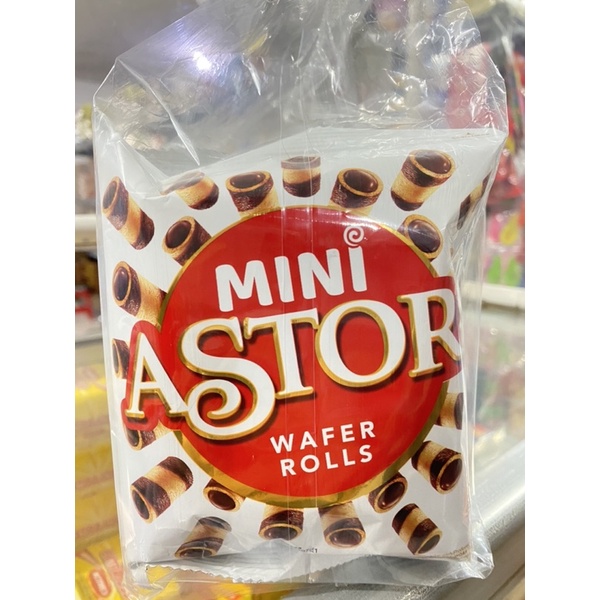 Jual Mini astor wafer rolls isi 5 bungkus | Shopee Indonesia