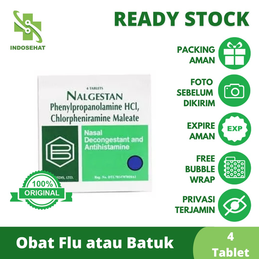 Jual Nalgestan per strip 4 tablet | Shopee Indonesia