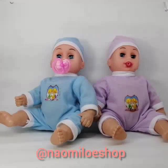 Jual MAINAN BONEKA BAYI COWOK CEWEK 4 SUARA BISA NANGIS LITTLE BABY DOT ...