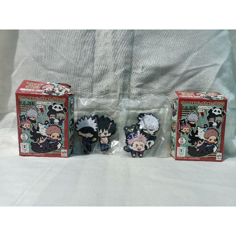 Jual OFFICIAL MERCH RUBBER GOJO YUJI MEGUMI JUJUTSU KAISEN WITH BOX ...