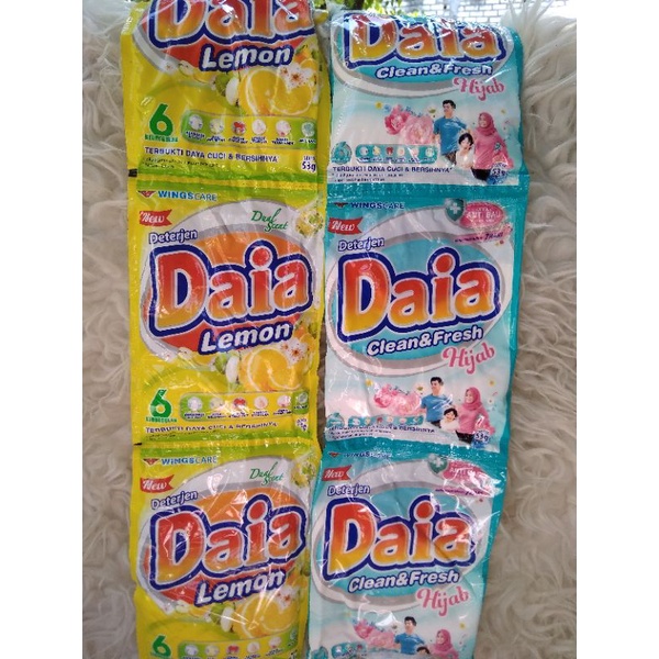 Jual Daia renteng isi 6 sachet | Shopee Indonesia