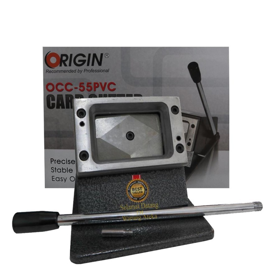 Jual Pemotong ID Card/Mesin Pemotong ID Card /PVC Card cutter/Plong ID ...