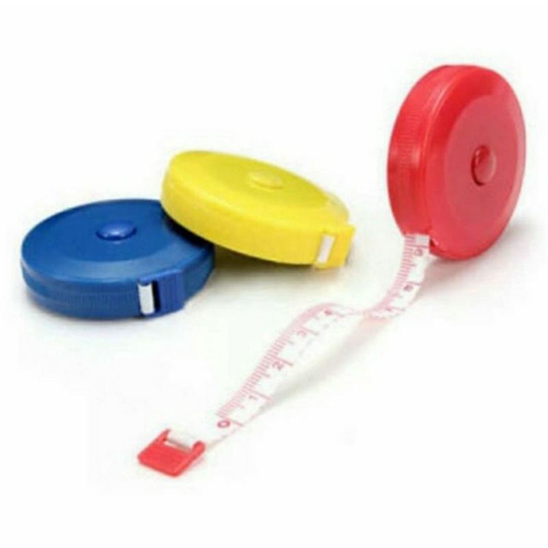 Jual meteran Roll/ meteran kecil/ meteran bulat medline | Shopee Indonesia