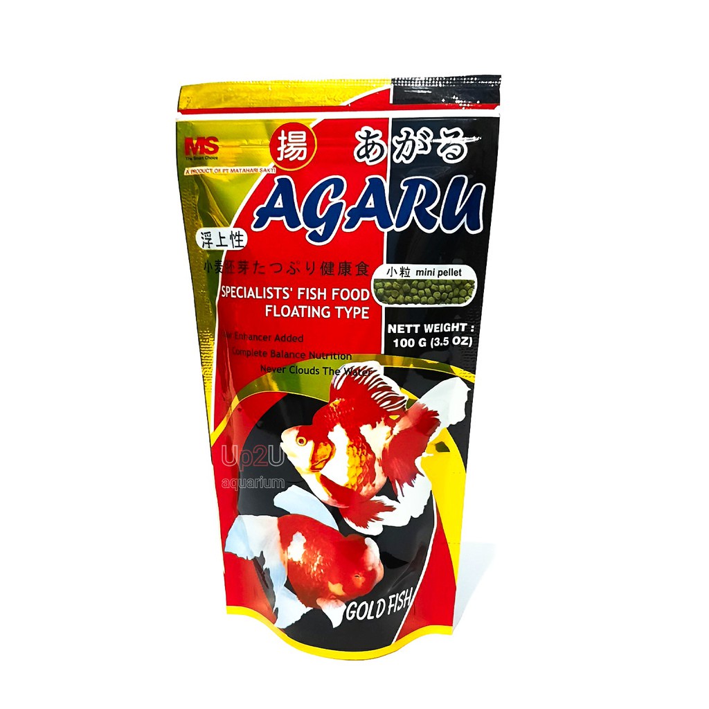 Jual Agaru Pelet Floating Terapung Makanan Ikan Hias Pelet Ikan Koi ...