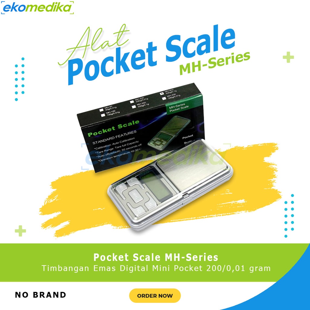 Jual Timbangan Emas Digital Mini Pocket 200/0,01 gram / Pocket Analitic ...