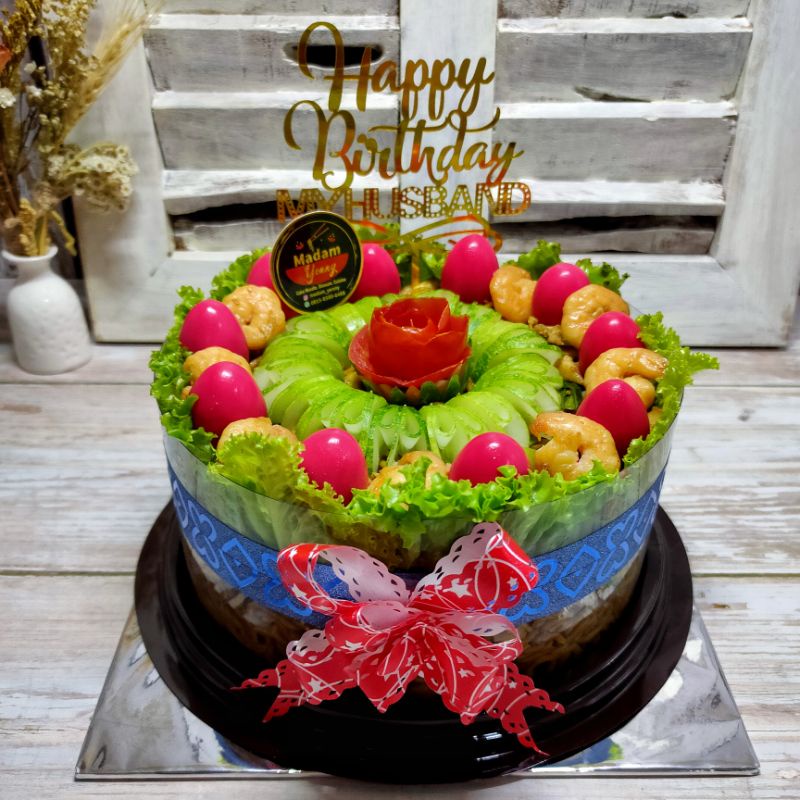 Jual Cake mie goreng seafood for 8 portion | Shopee Indonesia