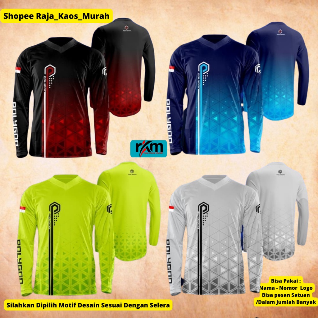 Jual Jersey Sepeda Custom Motif Jersey Polygon | Shopee Indonesia