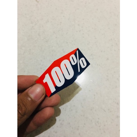 Jual Stiker 100 percents | Shopee Indonesia