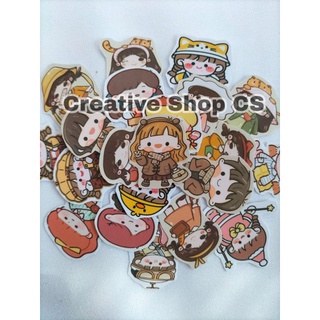 Jual (ISI 10 STIKER )STICKER GIRLS KAWAII / STIKER CEWEK / AESTHETIC ...