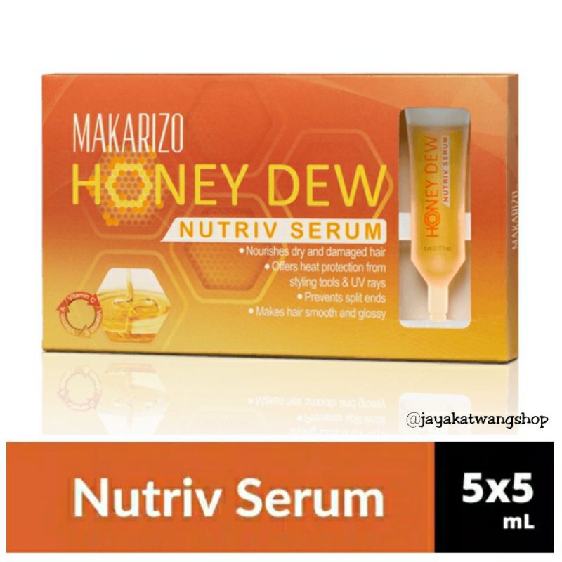 Jual MAKARIZO Honey Dew Nutriv Serum Dusset 5ML x 5 (TANPA BOX) KUNING ...