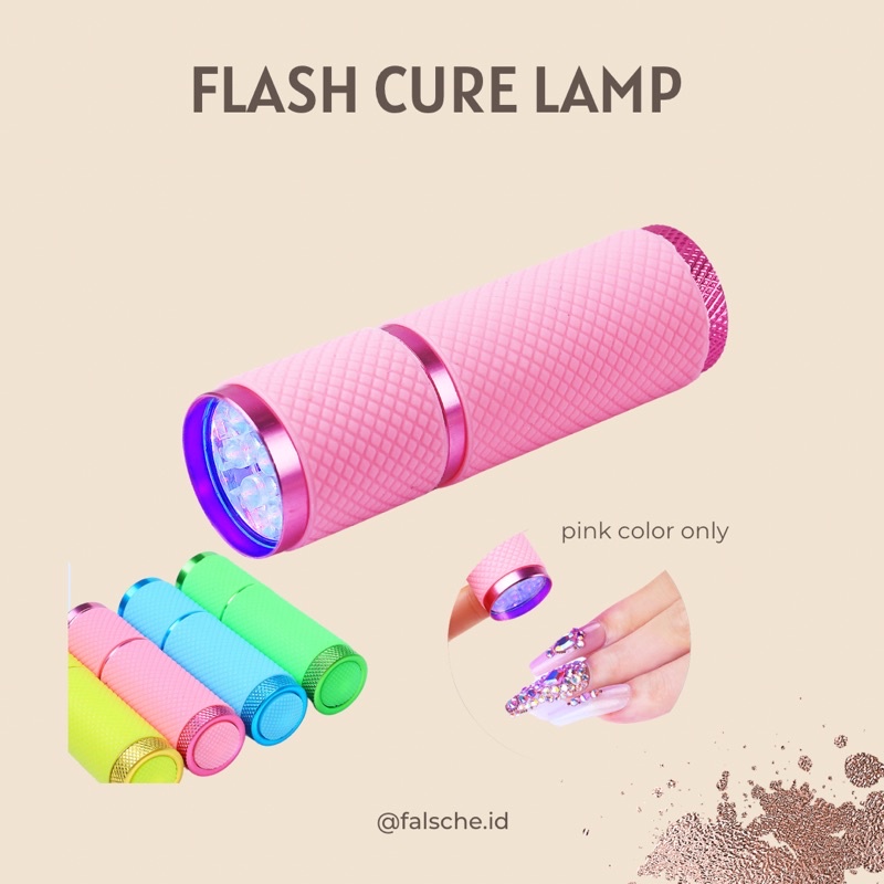 Jual FLASH CURE LAMP PENGERING KUTEK GEL PENGERING ACCESSORIES NAIL ART ...