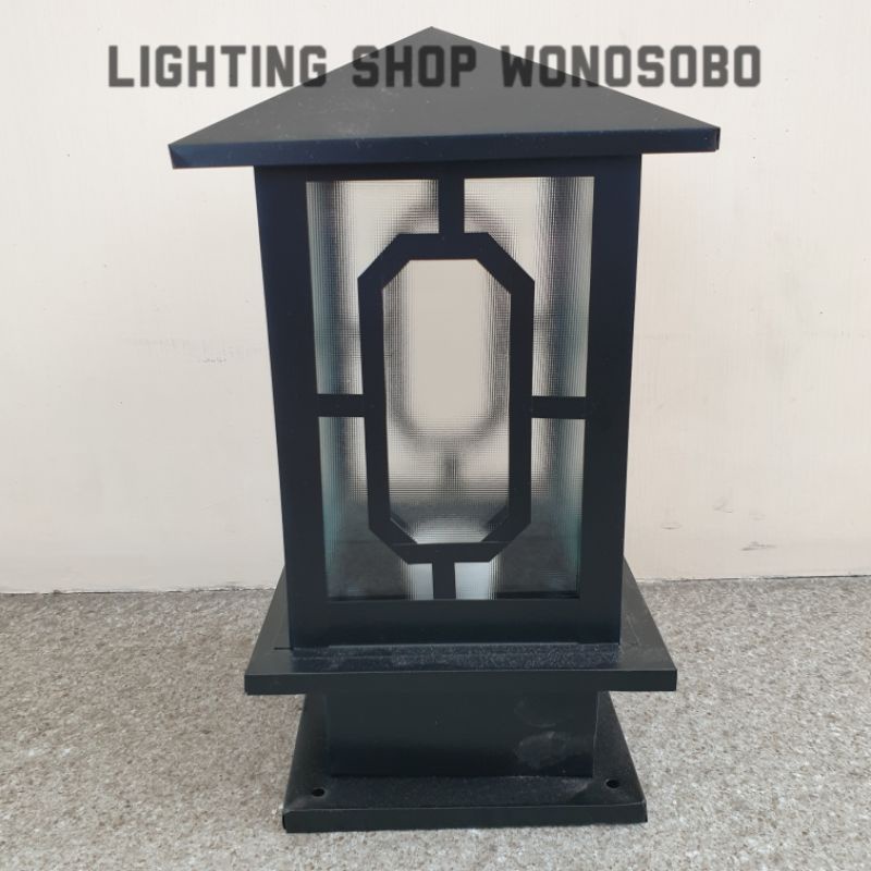 Jual LAMPU HIAS PAGAR RUMAH MODEL DUDUK FORTUNA fitting e 27 | Shopee ...