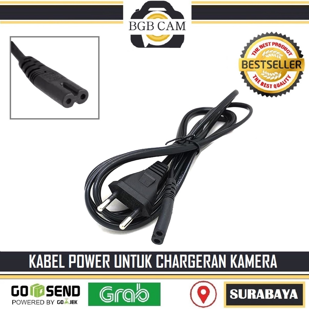 Jual Kabel saja untuk Chargeran Kamera Canon / Nikon / Sony / Fujifilm ...