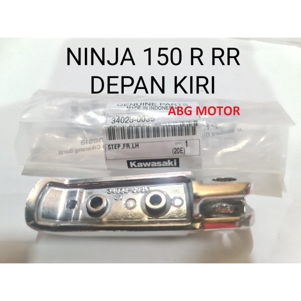Jual BESI FOOT STEP FOOTSTEP DEPAN KIRI NINJA 150 R RR ORIGINAL ...