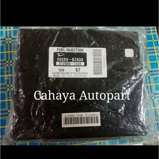 Jual Engine control unit atau ECU 89560-BZ830 daihatsu xenia 1.0 ...