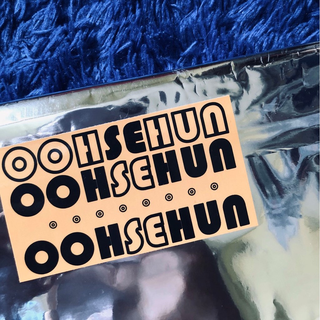 Jual EXO Sehun oohsehun Sticker by Fansite Beat Per Minute (1 sheet ...