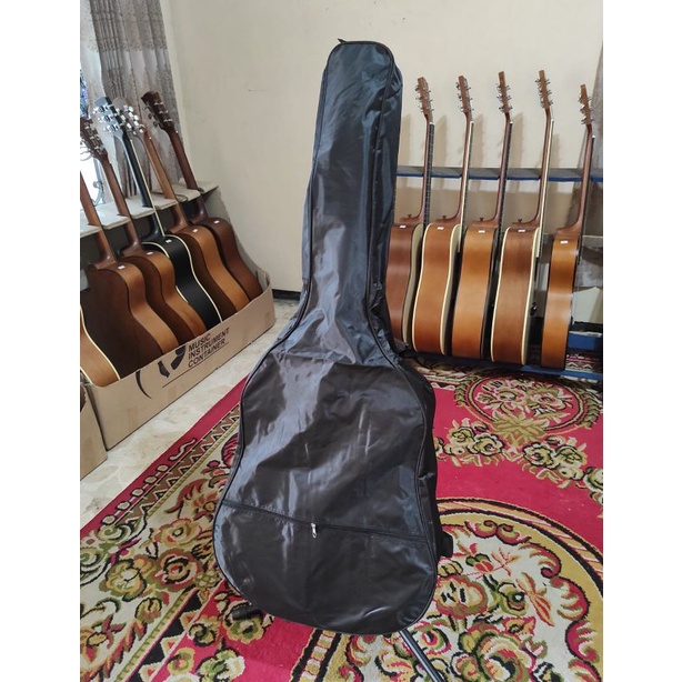 Jual Tas gitar akustik ukuran jumbo kualitas bagus | Shopee Indonesia
