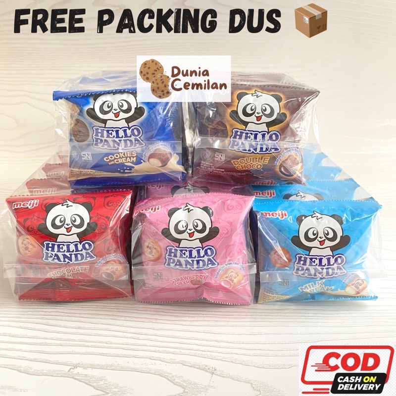 Jual [TERMURAH!] Hello Panda 1Renceng (10pcsX10gr) - Biskuit Meiji ...